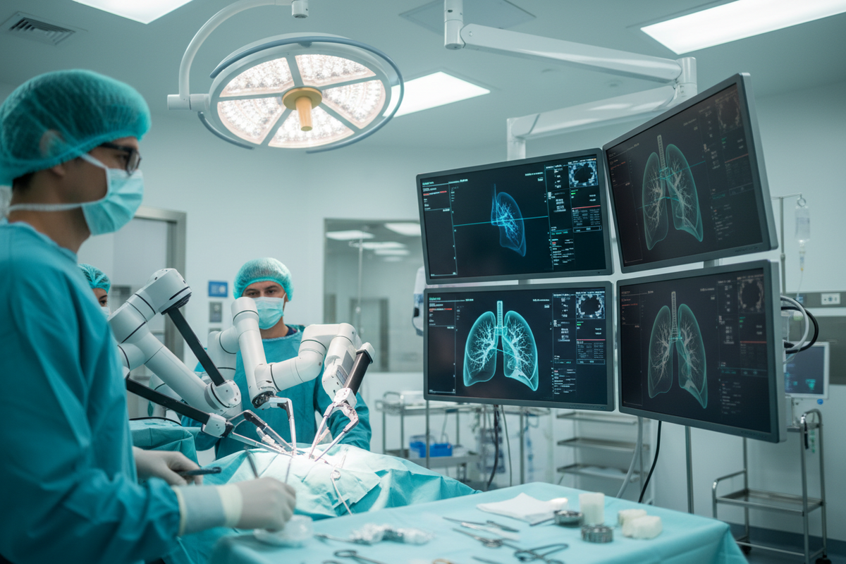 Uniportal VATS Sleeve Lobectomy for Central Lung Cancer in Shanghai ...